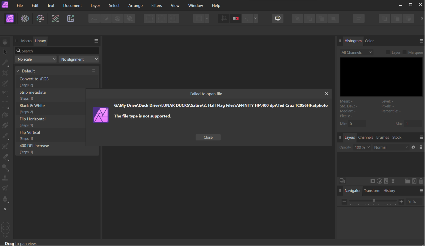 Batch Convert from Affinity to PNG Not working on new computer - Desktop Questions (macOS and ...