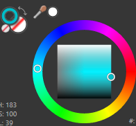 Is there a way to get a Coolorus style color wheel square in Affinity ...