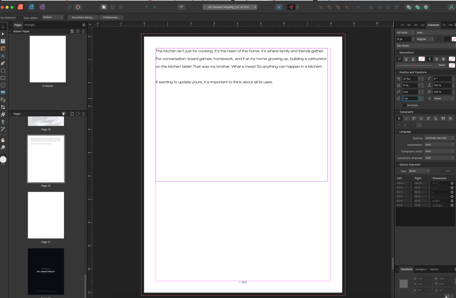 Leading is not applying to text in Publisher - Pre-V2 Archive of Desktop Questions (macOS and ...