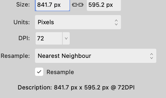 AF 2.5.2: incorrect DPI behavior in Resize Document window - V2 Bugs found on Windows - Affinity ...