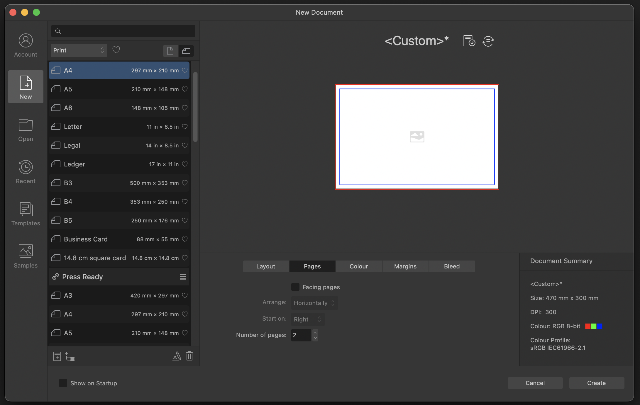 AfPub: Creating Layout with several pages *next to each other* - Desktop Questions (macOS and ...