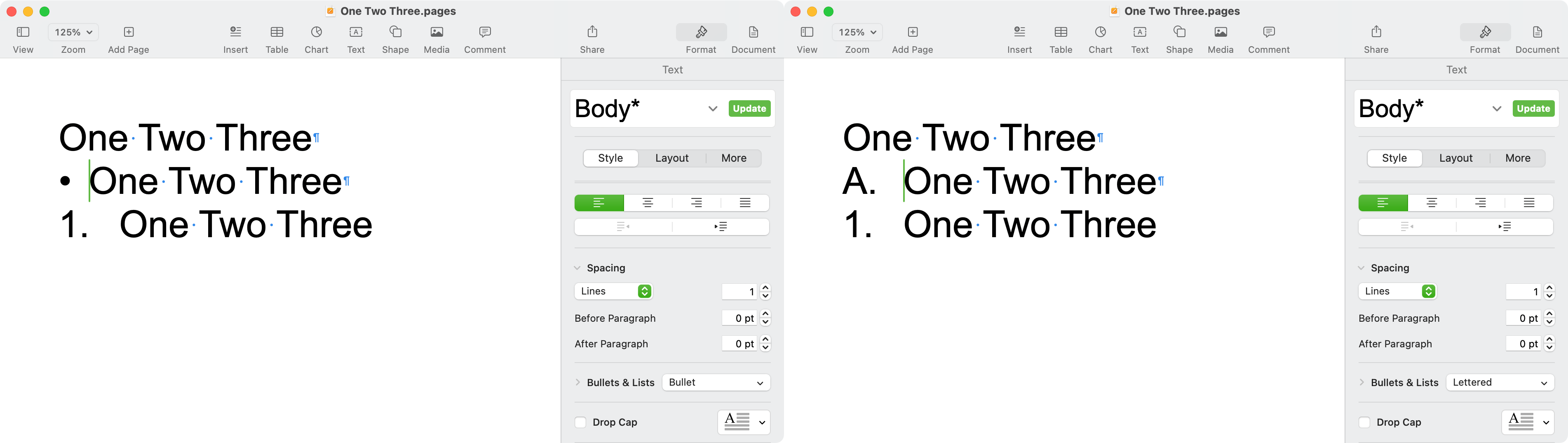 Publisher Misinterprets Bullets and Numbering Word File Exported From ...