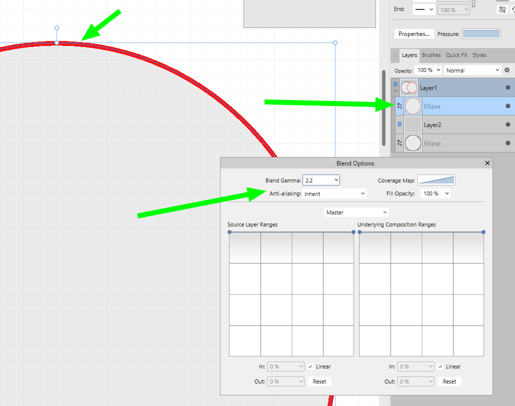 Child layer does not inherit anti-aliasing: off if parent layer has anti-aliasing as "Force Off ...
