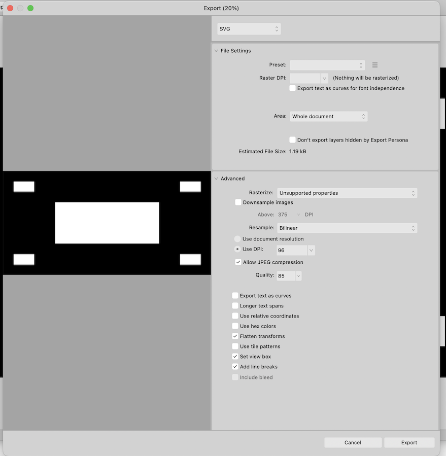 Working with SGV Files in Centimeters - Desktop Questions (macOS and ...
