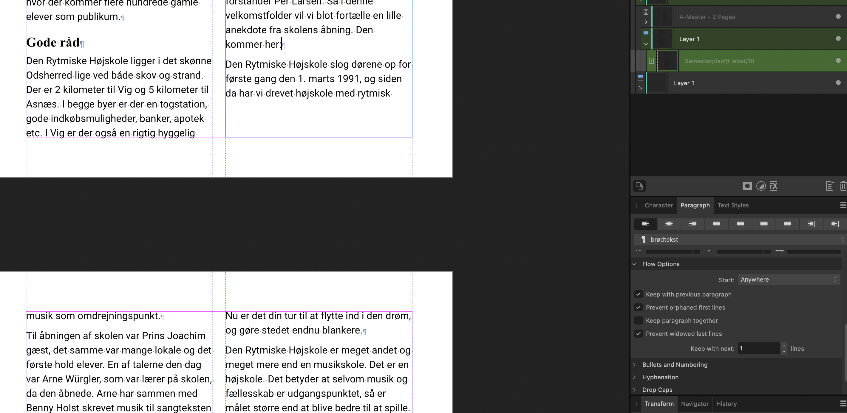 Wrong paragraph spacing - V2 Bugs found on macOS - Affinity | Forum