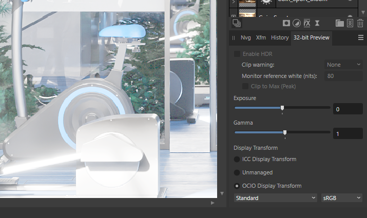 AF-Photo 2.2.1 Inverted display color with OCIO when loading a second ...