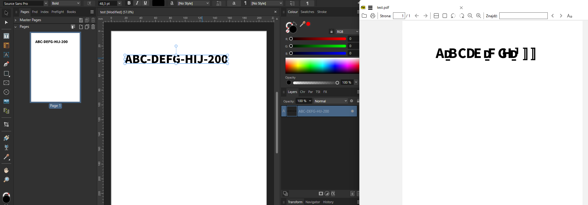 The problem with exporting text to PDF - V2 Bugs found on Windows ... The problem with exporting text to PDF - V2 Bugs found on Windows ...
