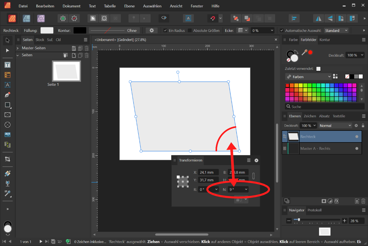 How To Draw Parallelogram In Illustrator