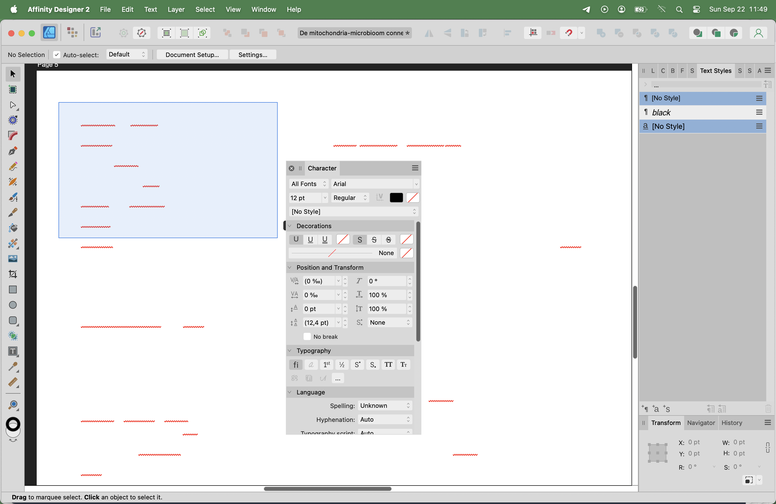 Designer V2 Pdf Vector Text Is Not Visible Or Selectableeditable In