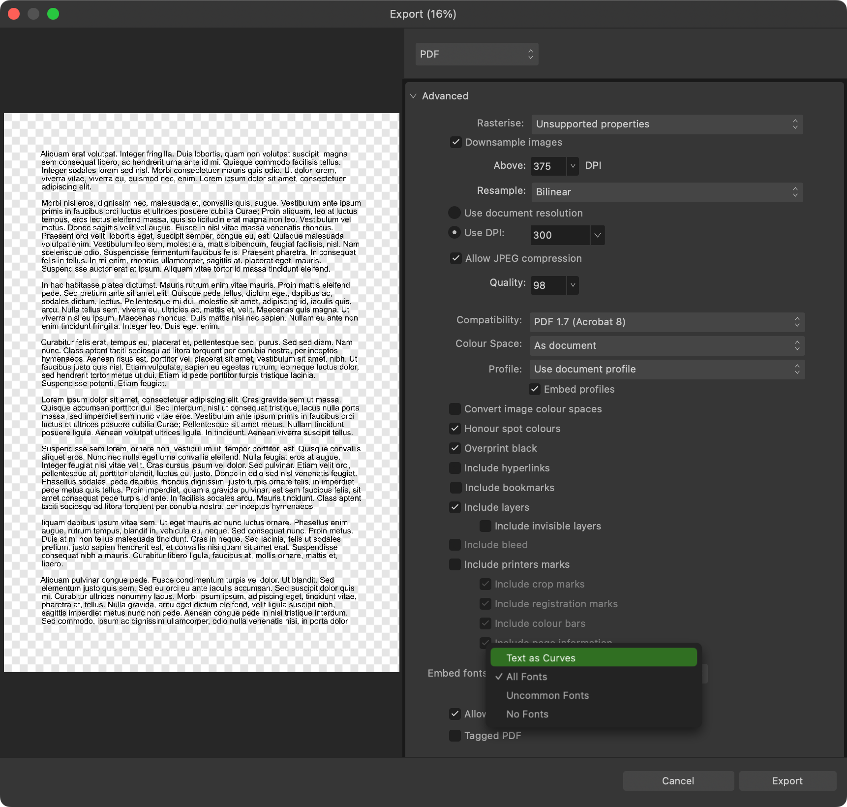 Problem converting text to curves - Desktop Questions (macOS and Windows) - Affinity | Forum