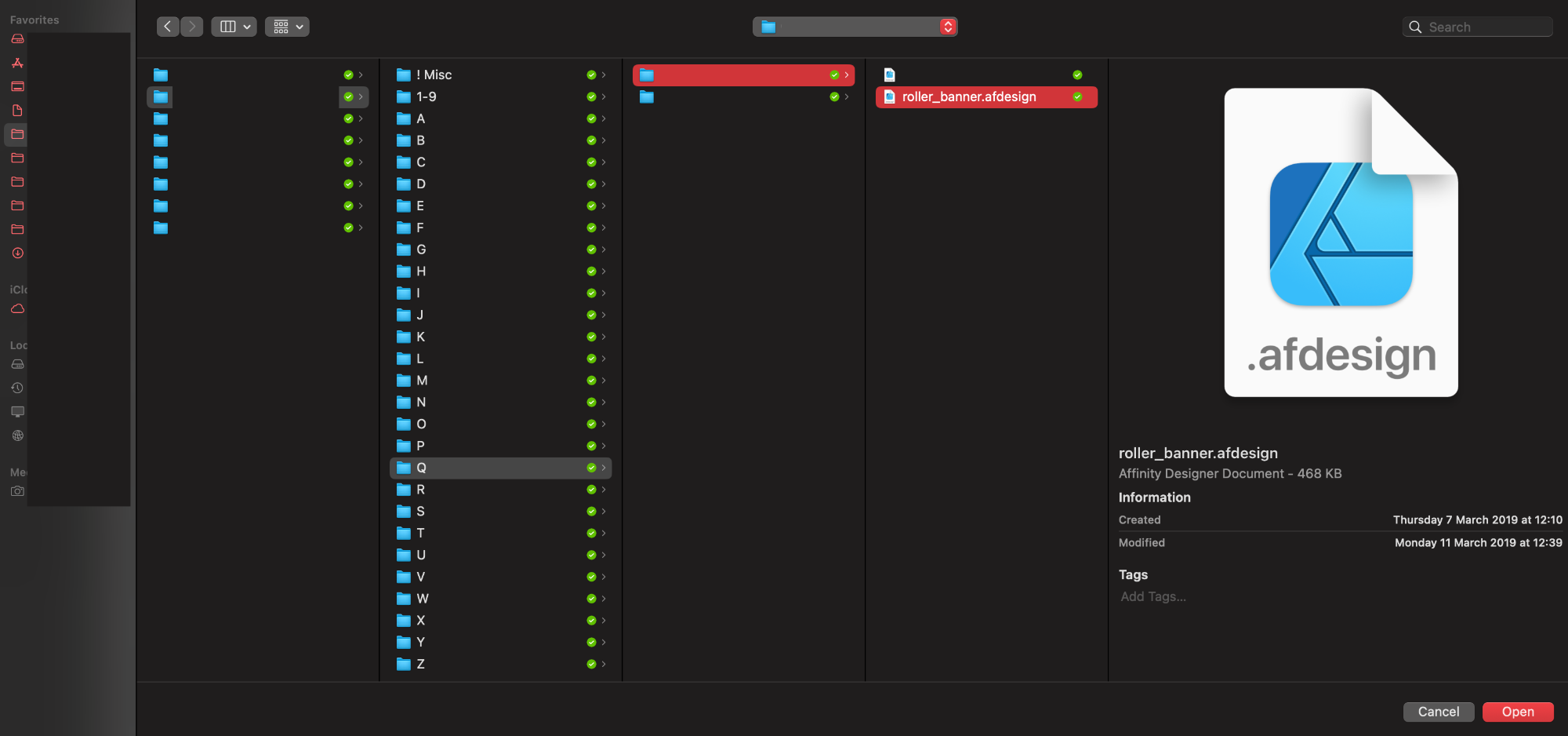 Afdesign Files No Longer Showing Previews Macos Sequoia Desktop Questions Macos And Windows