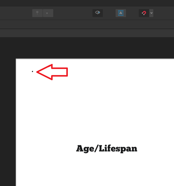 Dot on some pages - Affinity on Desktop Questions (macOS and Windows) - Affinity | Forum