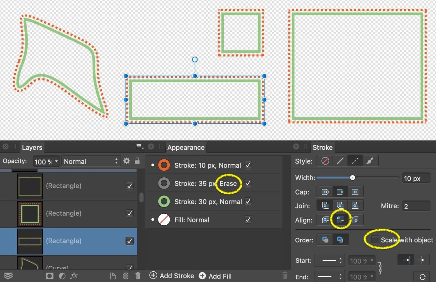 How To Maintain Proportional Spacing Between Objects Affinity On Desktop Questions Macos And