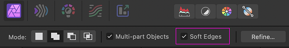 Machine Learning Object Selection Tool New Features And Improvements In 2 6 Beta Affinity