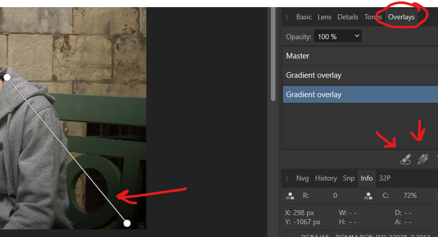 Editable Gradient Mask On Adjustment Layer Desktop Questions Macos