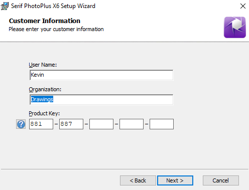 Serif PhotoPlus registration - Customer Service, Accounts and ...