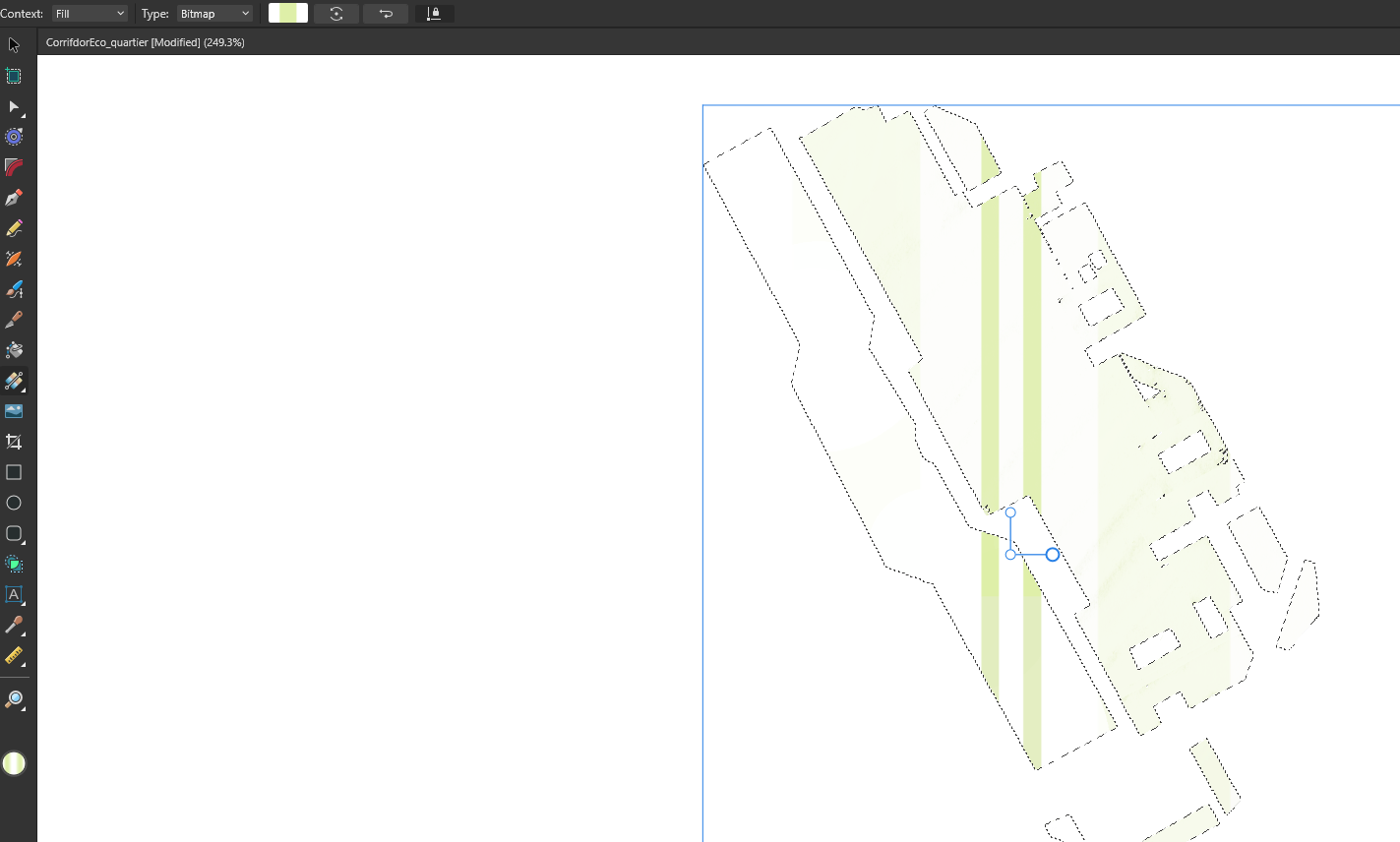 Affinity Designer, Pattern is repeated only on Y axis. - Affinity on ...
