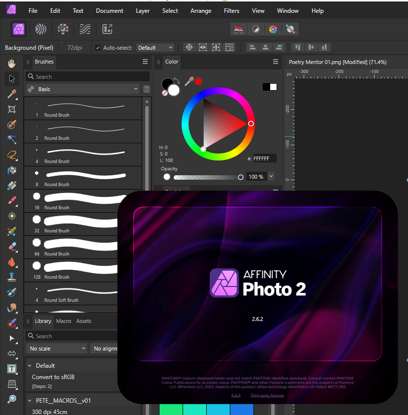 object select tool missing in Affinity Photo 2.6.2 - Desktop Questions (macOS and Windows ...