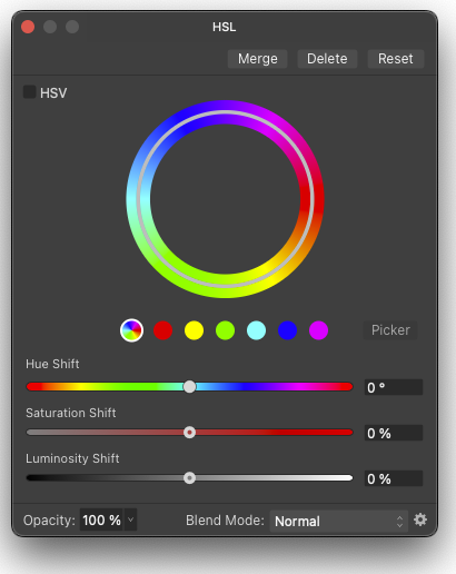 Modify Saturation for a specific colour - Feedback for the Affinity V2 Suite of Products ...