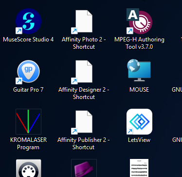 Affinity Icon picture missing from desktop icon - Desktop Questions ...