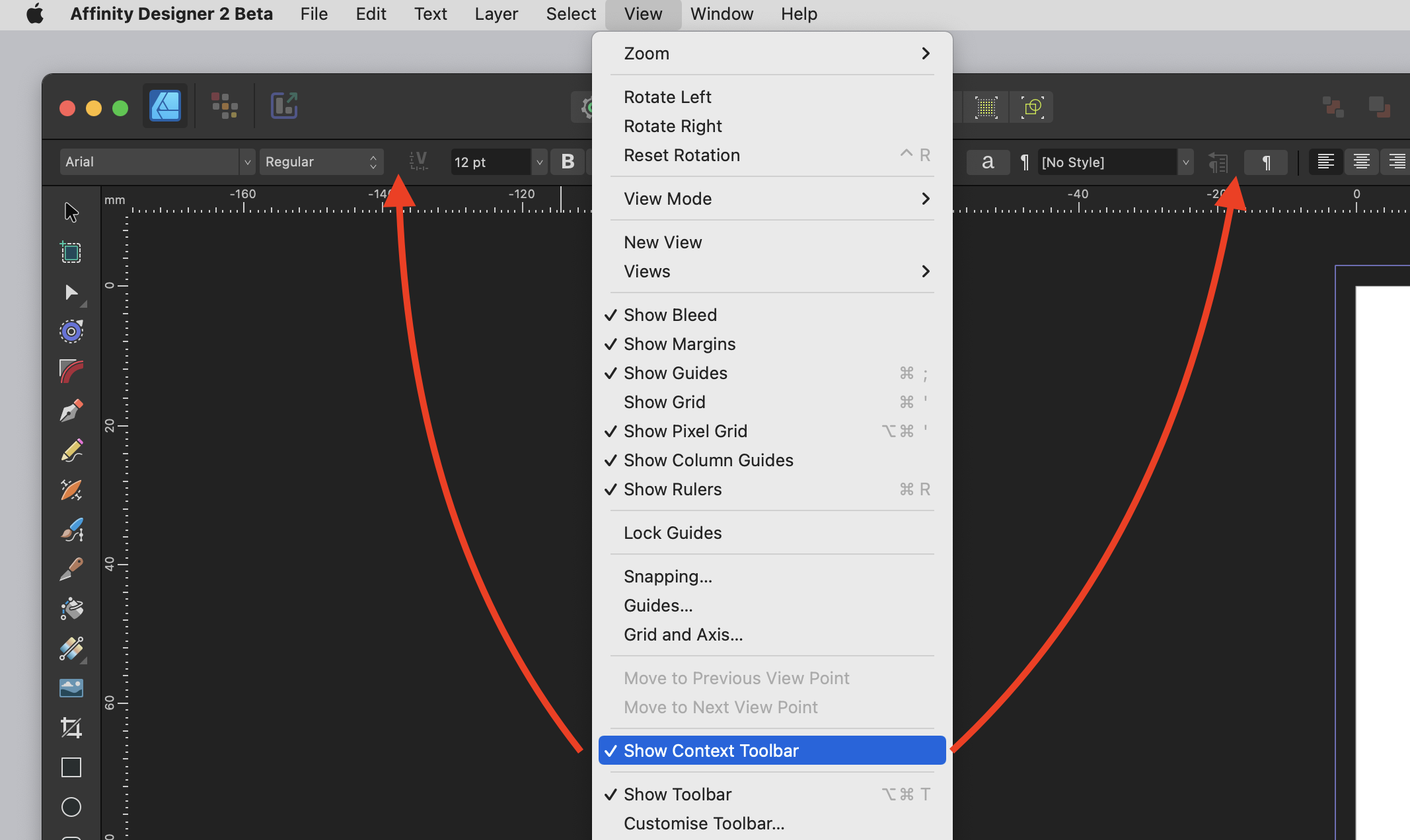 text tools suddenly disappeared or grayed out (designer) - Desktop Questions (macOS and Windows ...