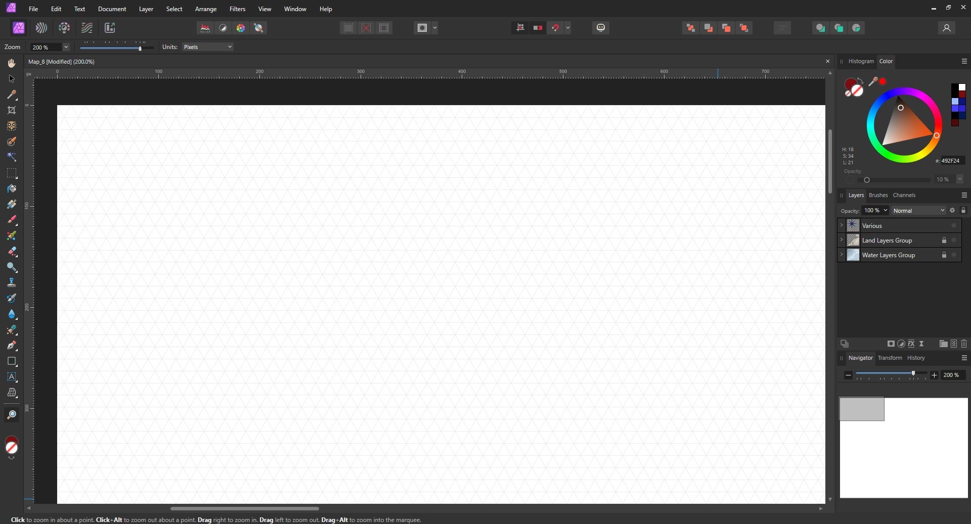Strange Triangle Pattern Appearing Across My Photo 2 Canvas - SOLVED - Desktop Questions (macOS ...